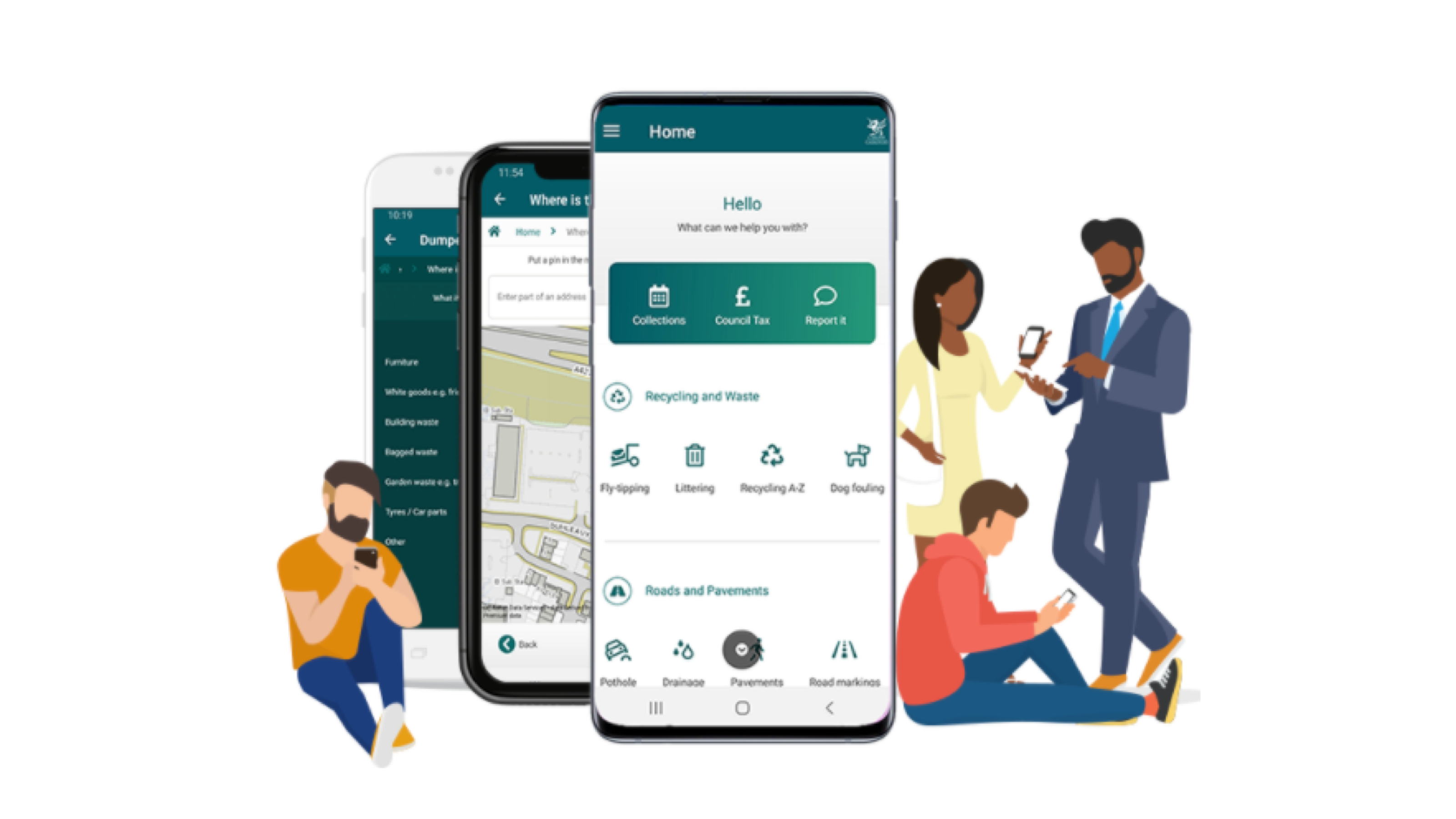 Cardiff Gov Citizen app - BuiltWithDot.Net